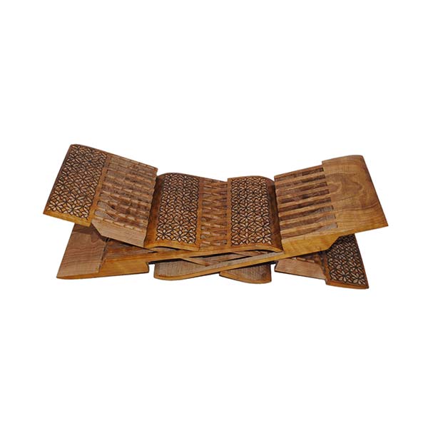 Remarkable Book Stand Exclusively Wooden Design